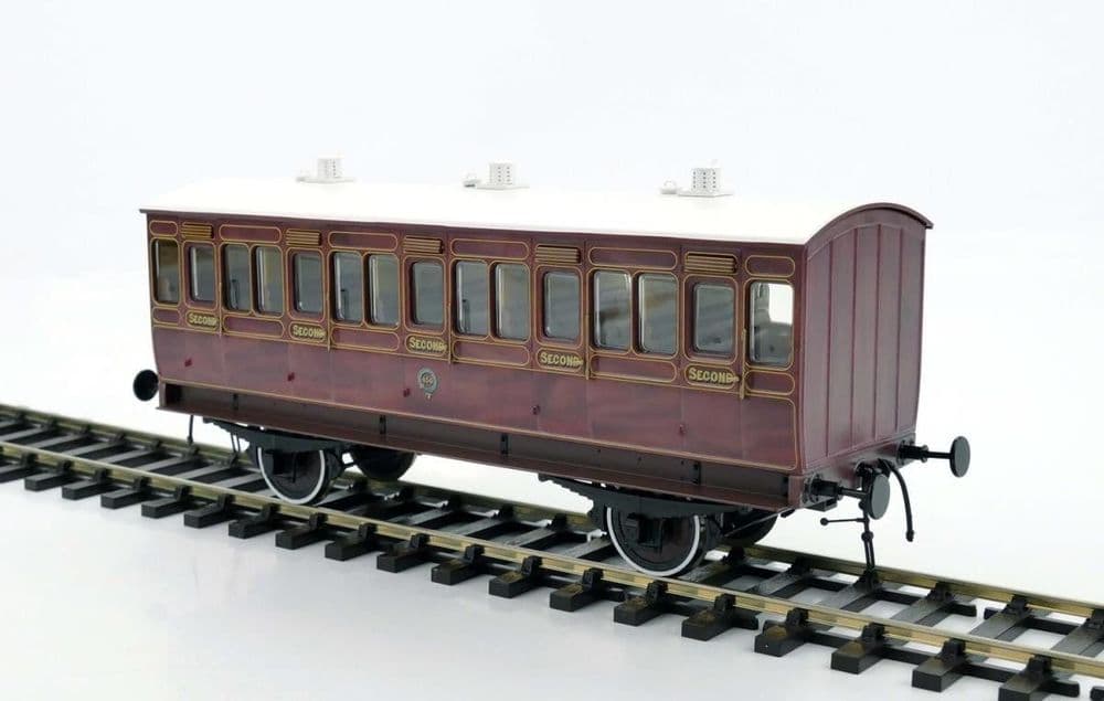 Dapol 7P-020-600 Scale 1 43 O Stroudley 4whl Mainline 3rd 811 Mahogany