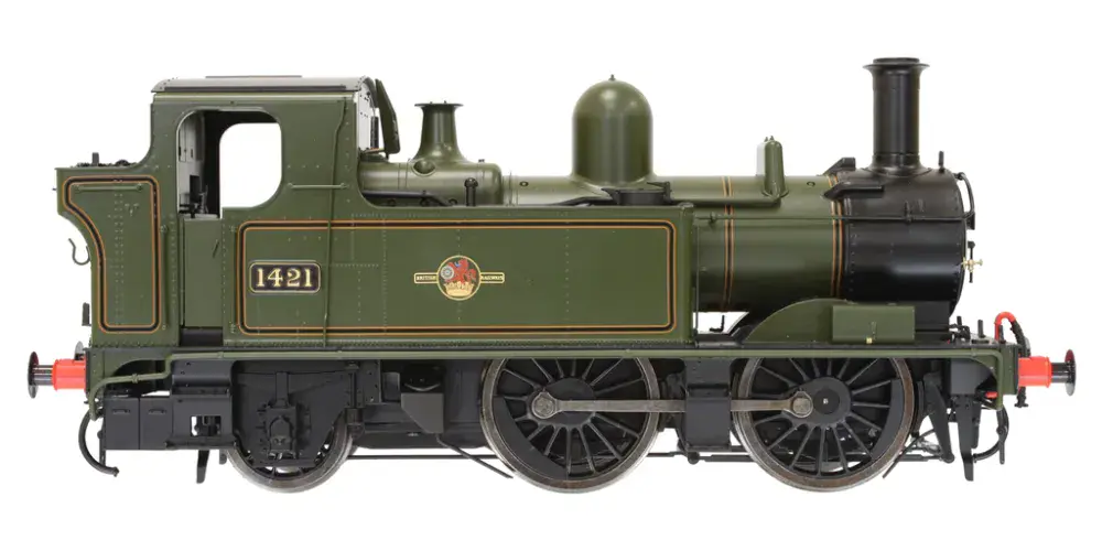 Dapol 7S-006-027U Scale 1 43 O 14xx Class 1421 BR Lined Late Green ...
