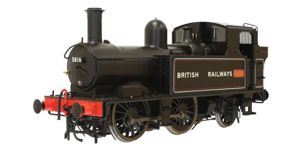 Dapol 7S-006-053 Scale 1 43 O 58xx Class 5816 British Railways Lined Black