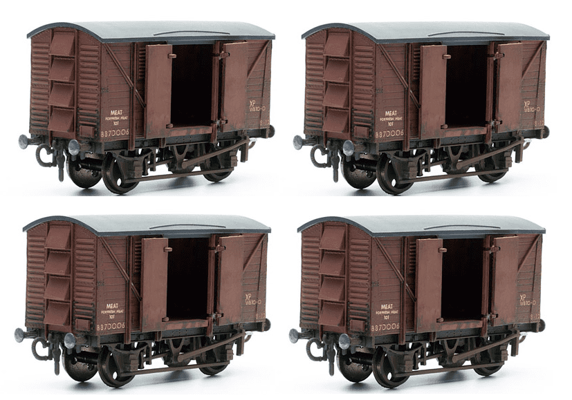 Dapol C041 - OO 10T Meat Van 4 Kits