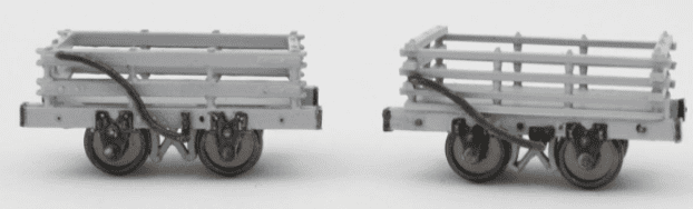 DMDMT16 Scale 1 76 OO9 Talyllyn Railway Slate Wagon Kit Set 5