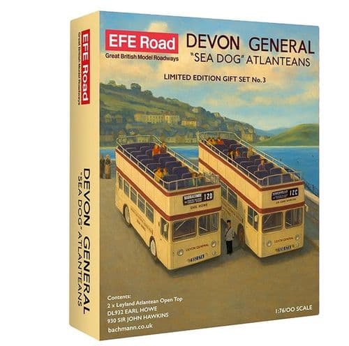 E99945 Leyland Atlantean Open Top Devon General Gift Set