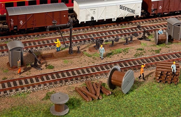 Faller 120141 HO Scale Trackside Accessories for Maintenance Work