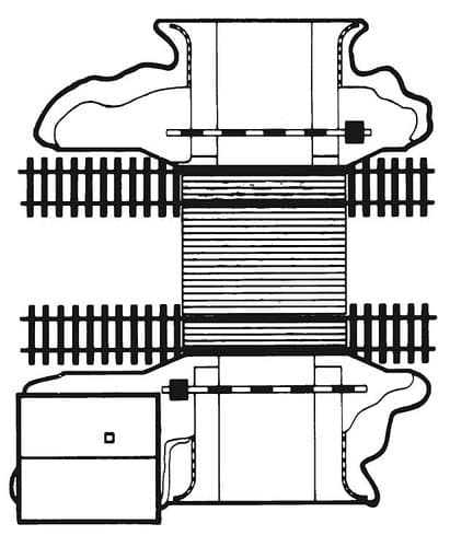 Faller 120174 HO Scale Railway Crossing Keeper s House with Barriers