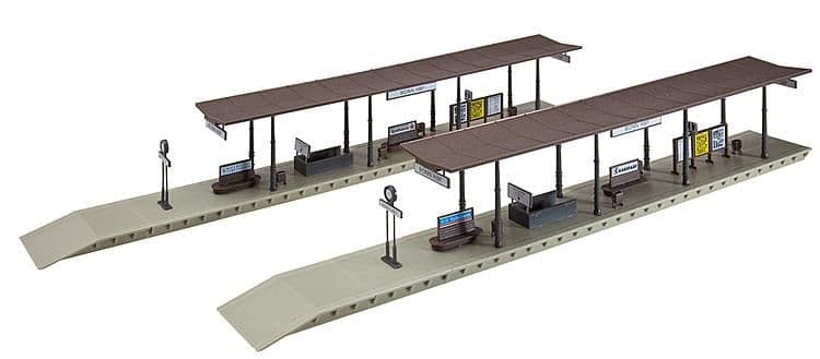 Faller 120191 HO Scale Platforms with Ramps 2