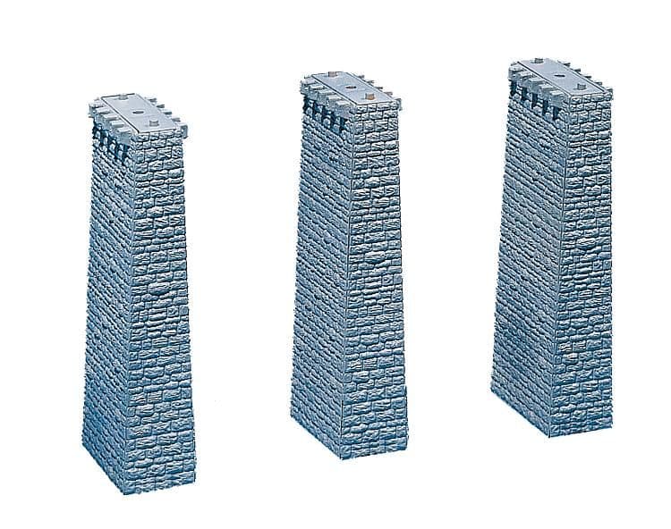Faller 120479 HO Scale 3 piers for 120477/120478
