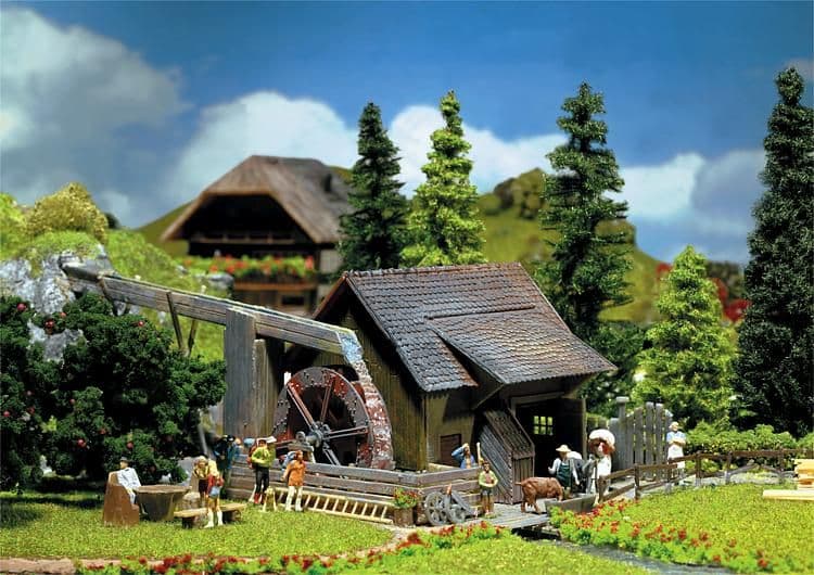 Faller 130225 HO Scale Watermill & Pump Era I