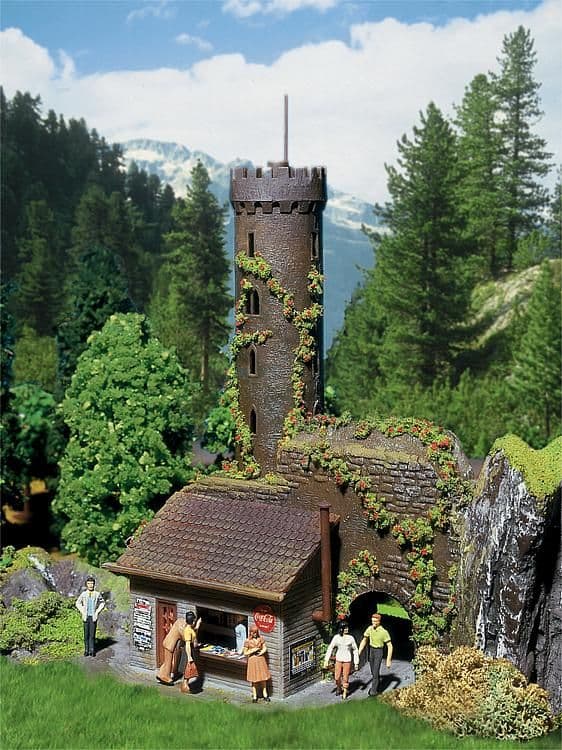 Faller 130291 HO Scale Castle Ruin Era I