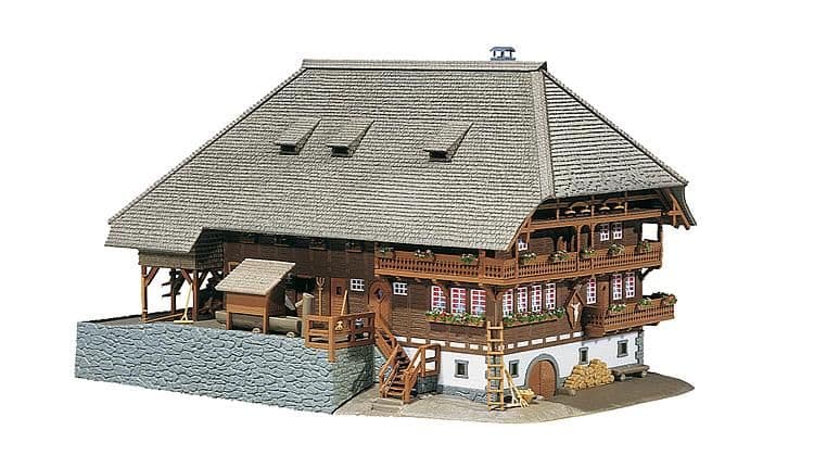 Faller 130366 HO Scale Black forest Farmhouse & Farmyard Era I