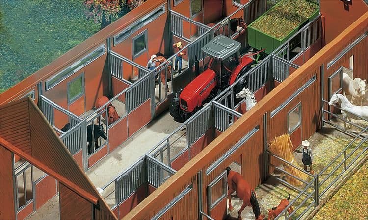 Faller 130525 HO Scale Stable Interior Equipment