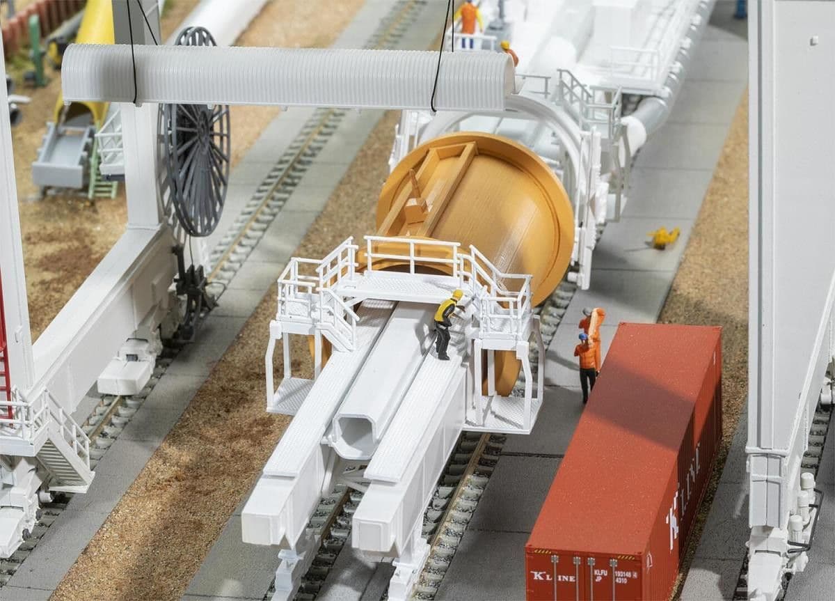 Faller 130900 Scale 1 87 HO Gripper TBM Tunnel Boring Machine Kit V