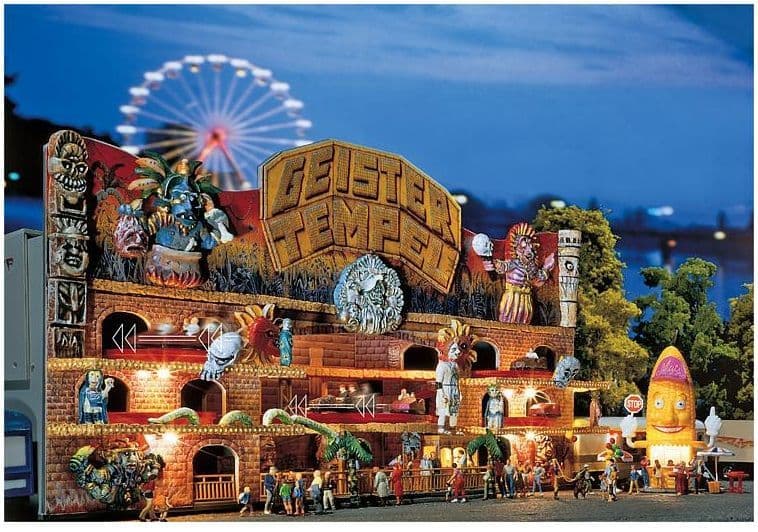 Faller 140427 Ghost Temple Roundabout Ghost Train Ride
