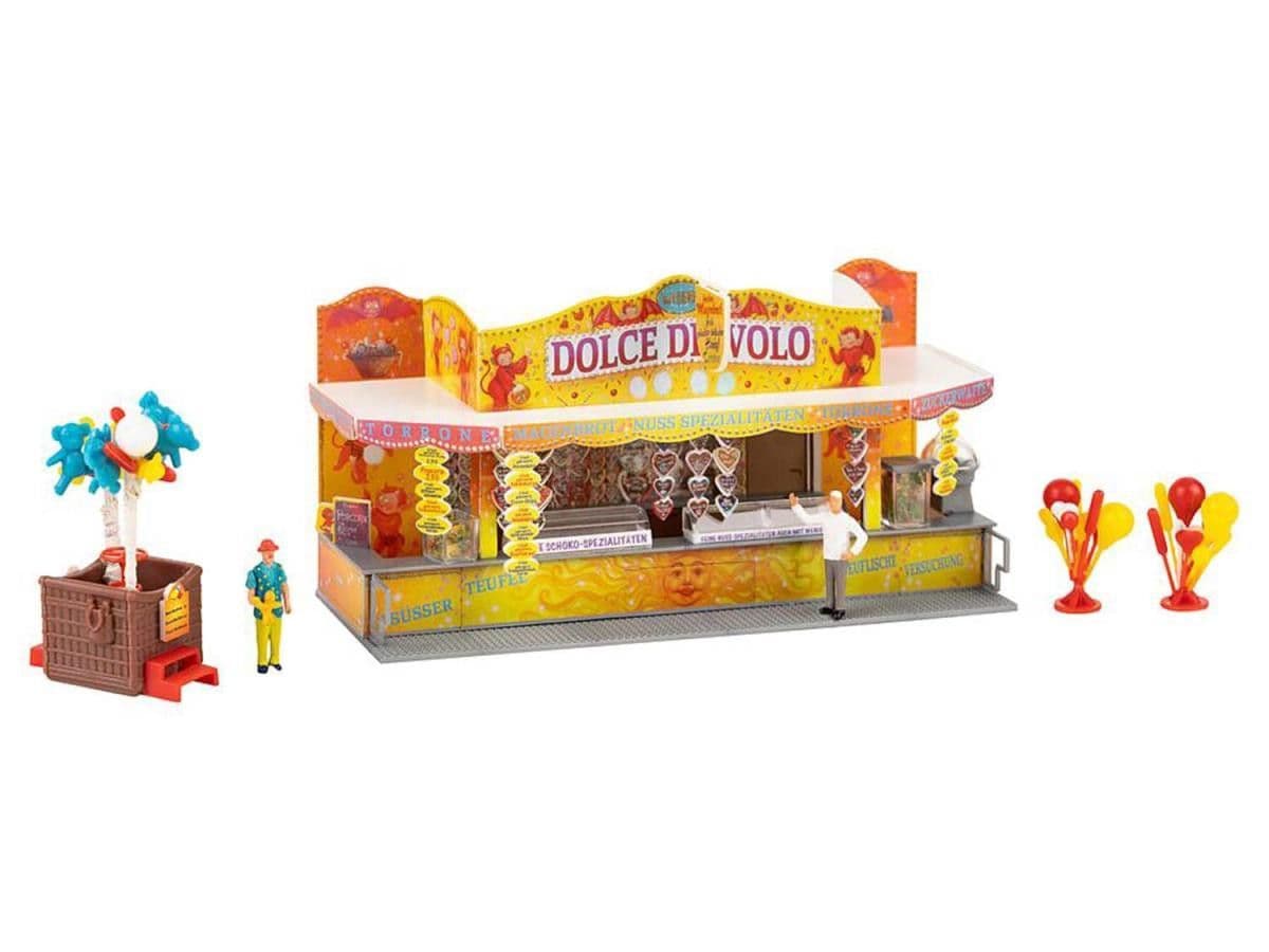 Faller 140474 Scale 1 87 HO Sweet Stall With Balloon Artist Fairground ...