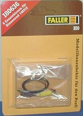 Faller 180636 Replacement Bulbs for Ferris Wheel 140312