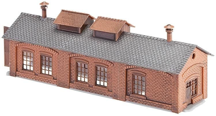 Faller 222141 N Scale Old Time Engine Shed Single Stall Era I