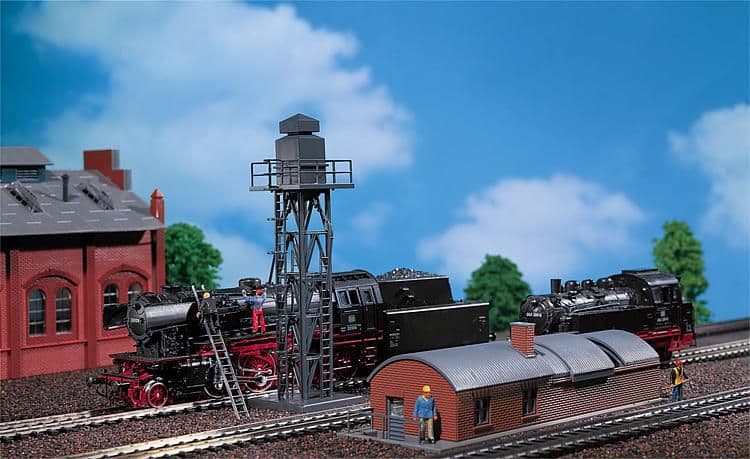 Faller 222146 N Scale Sand House with Sanding Tower & Bag of Sand Era II