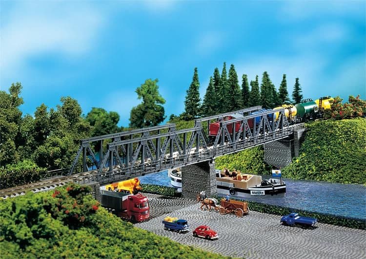 Faller 222578 N Scale 2 Box Girder Bridges