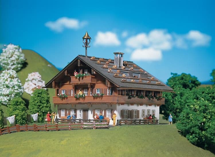 Faller 232232 N Scale Alpine Mountain Farmhouse Era II