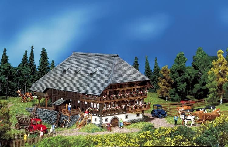 Faller 232258 N Scale Black forest Farmyard Era I