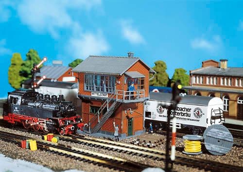 Faller 282717 Yard Signal Box Mittelstadt Outside Stairs