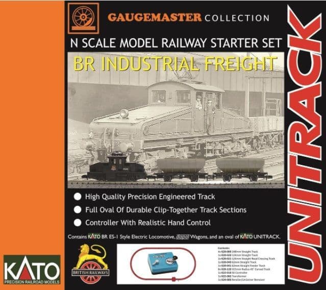 Gaugemaster GM2000105 Scale 1 148 N BR Industrial Freight Starter Set