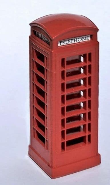 GM730 Scale 1 43 O O Scale Telephone Box Pre-Built