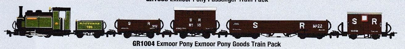 GR1004Peco Exmoor Pony Freight Great Little Trains Pack 1
