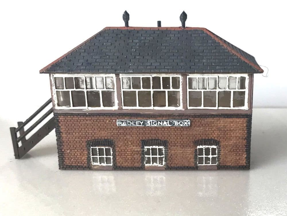 GWR Platform Mounted Signal Box based on Radley