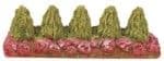 Harburn Hobbies CG 248 Flower bed with five miniature trees