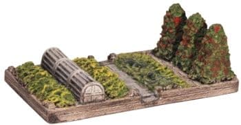 Harburn Hobbies CG 257 Allotment Section with cloche