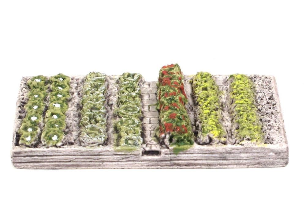 HN617 Harburn Hamlet N Vegetable Patch with timber edging