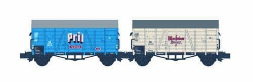 Hobbytrain by Lemke H24912 DB Gmrhs30 Van Set Pril/Warsteiner 2 III