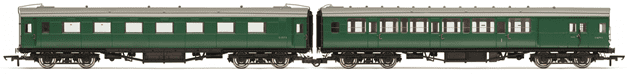 Hornby R4534C BR SR Pull Push Coach Pack