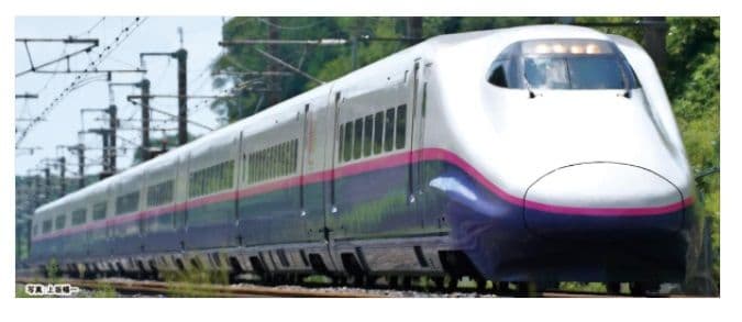 K10-1718 Scale 1 150 N JR E2-1000 Series Shinkansen Yamabiko/Toki 6 Car Set