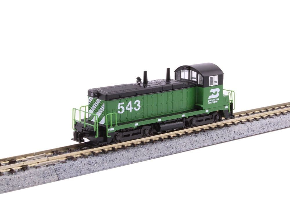 Kato 176-4378 Scale 1 160 N EMD NW2 Switcher Burlington Northern 543
