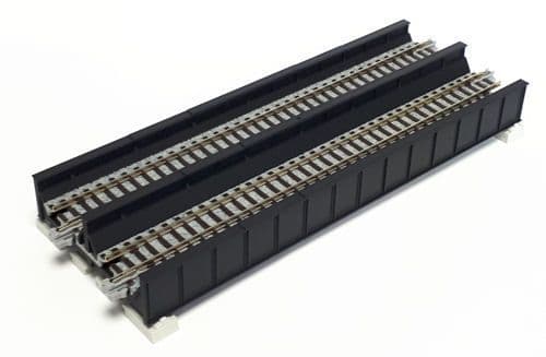 Kato 20-458 Double Track Plate Girder Bridge Black 186mm