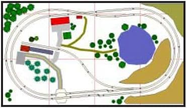 Kato Track Plan 003 - Tri-R Railroad
