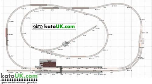 Kato Unitrack Scenic Local Line Track Plan