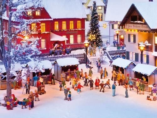 N12897 Scale 1 87 HO Christmas Sound Scene