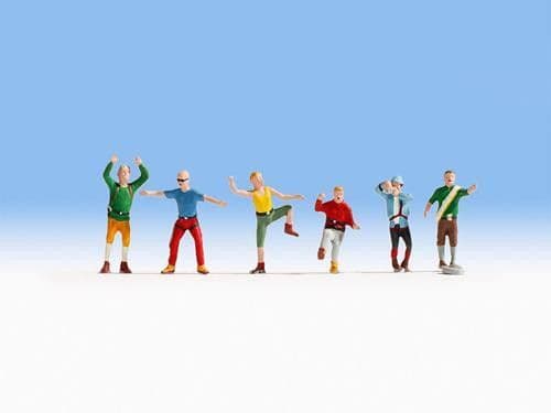 N45871 Scale 1 120 TT Mountaineers 6 Figure Set