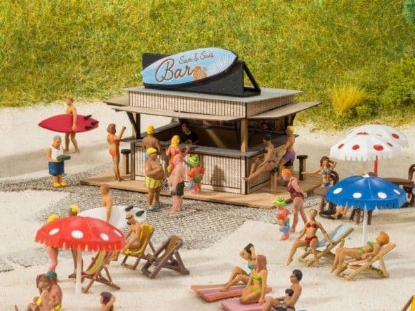 Noch 14260 Scale s 1 87 Scale HO Scale BEACH BAR LASER CUT MINIS KIT