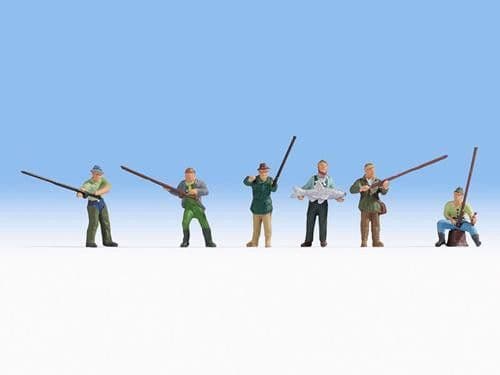 Noch 15892 Scale 1 87 HO Fishermen 6 Figure Set