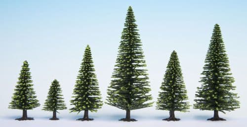 Noch 32825 Hobby Trees - Spruce 3 5-9cm 25