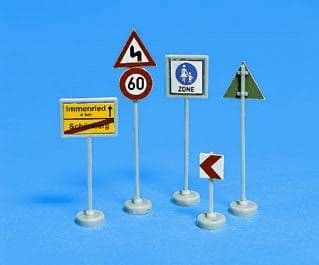 Noch 34121 - N Scale Road and Traffic Signs 32