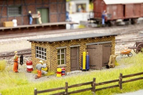 Noch 66106 Scale s 1 87 Scale HO Scale TOOL SHED AND WORKSHOP LASER CUT ...