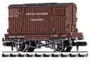 NR22 Peco CONFLAT WAGONS WITH CONTAINERS Furniture Removals BR