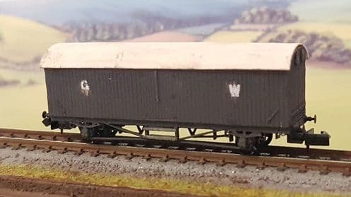 OCWW ALN014 N Scale Kit ASMO G 26 Motor Car Van Kit