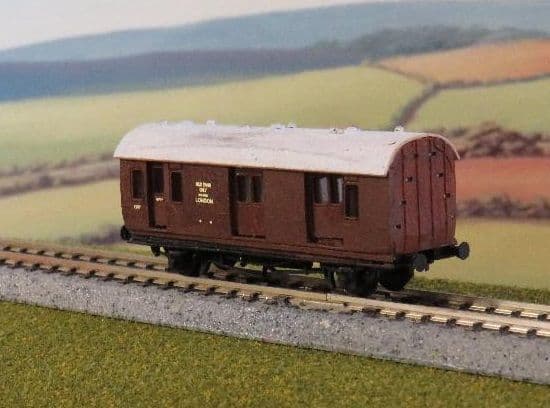OCWW ALN036 N Scale Kit Diag O13 Milk Train Brake Van