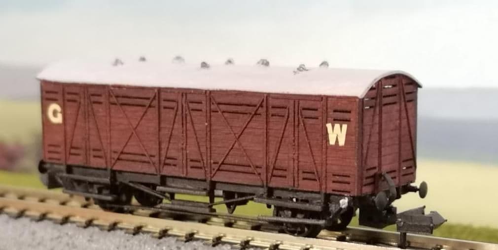 OCWW ALN046 GWR Bloater Fish Van S 9 Kit