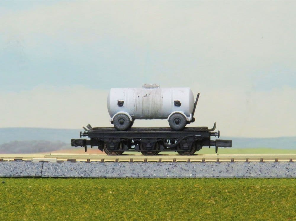 OCWW ALN070 RORO Milk Tank Trailer on 6-Wheeled Chassis